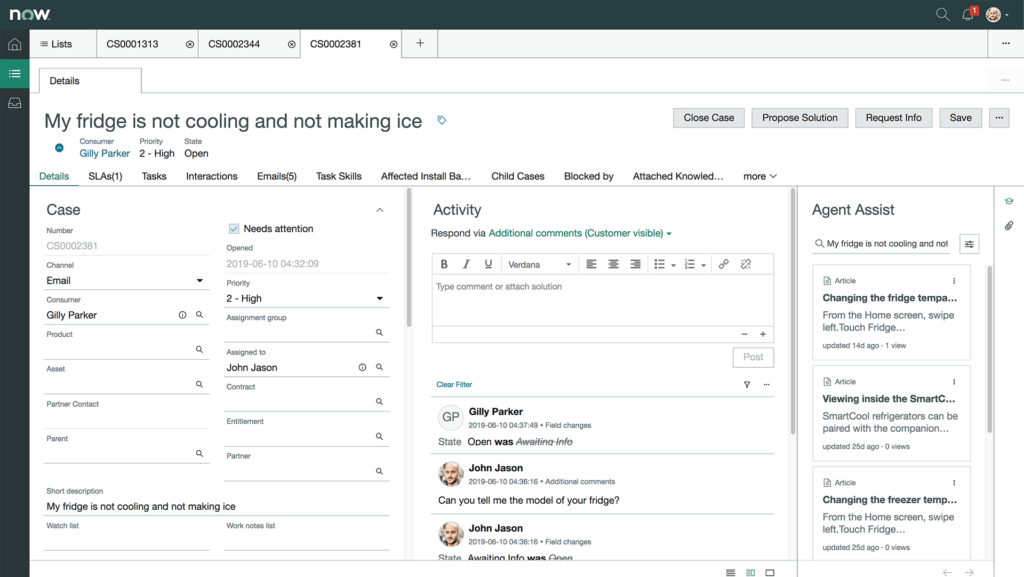 Better Customer Experiences with ServiceNow® CSM | Infocenter